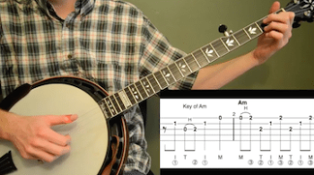 Wayfaring Stranger (Up-The-Neck) Intermediate Banjo – Mike Hedding Music