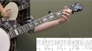Leaning On The Everlasting Arms Beginner Banjo – Mike Hedding Music